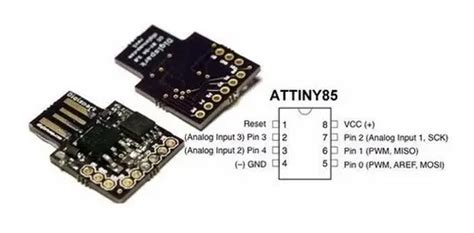 Placa Minima Arduino Digispark Kickstarter Attiny85 Usb Dev R 50 Em São Paulo São Paulo