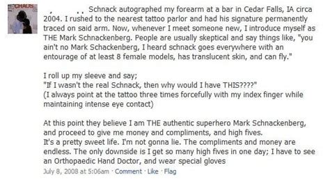 Mark Schnackenberg The Man The Myth The Legend Pics