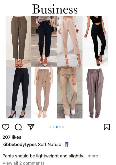 Kibbe Soft Natural Styling Natural Clothing Style Capsule Wardrobe