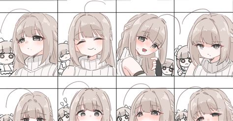 表情イメレス Commission えーるんのイラスト Pixiv