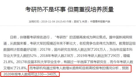 速報！2020全國考研人數增幅15，遼寧省今年考研人數近12萬 每日頭條