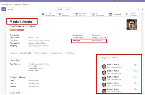 13 Employee Should Not Be His Own Manager · Issue 47043 · Odooodoo