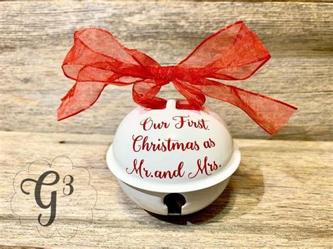 Personalized Jingle Bell Ornament Etsy Bell Ornaments Jingle Bells