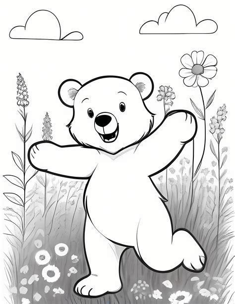 Раскраска Мишка 3 распечатать - happybrushes