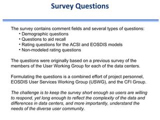 EOSDIS Survey Overview PPT