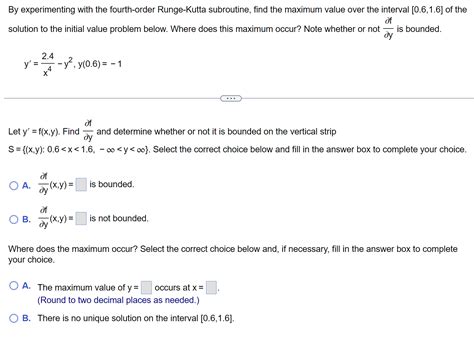 Solved By Experimenting With The Fourth Order Runge Kutta