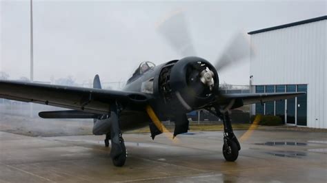 F8f 1b Engine Start Youtube