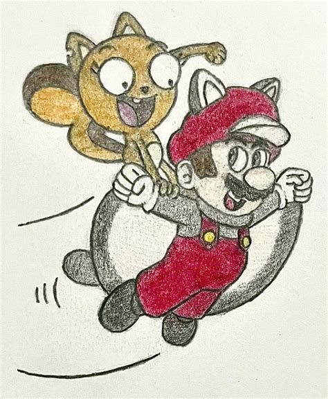 Kiff And Flying Squirrel Mario By Jjsponge120 On Deviantart