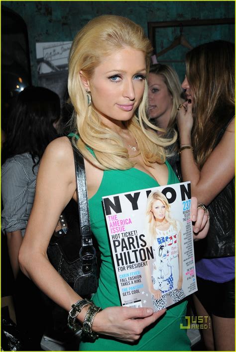 Paris Hilton Parties As Nylon Cover Girl Photo 1542851 Benji Madden David Katzenberg Dj Am