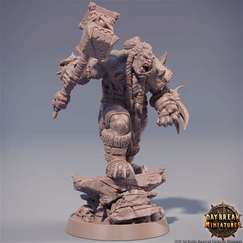 Миниатюрные фигурки орков «Наемников Бездны» от Daybreak Miniatures