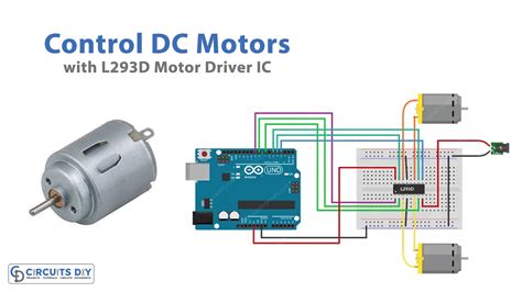 Control A Dc Motor Using Arduino With L293d Easy Explain In 48 Off
