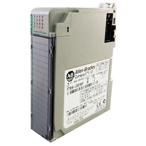 Allen Bradley Compactlogix Dc Digital Compact Output Module 1769 Ob16p