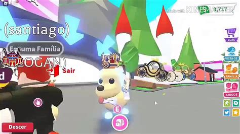 ROUBARAM MEU CACHORRO NEON Roblox Adopt Me YouTube