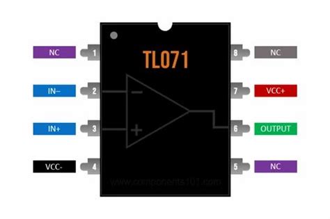 Tl071 Operational Amplifier Ic At ₹ 7piece Amplifier Ic In Mumbai