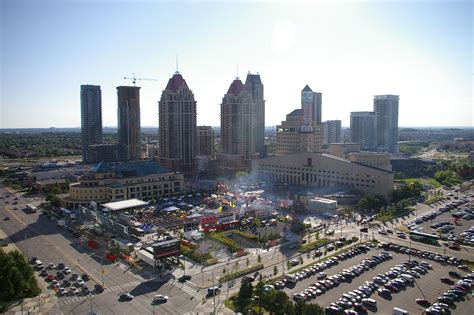 Mississauga City Centre San Francisco Skyline Mississauga Ontario