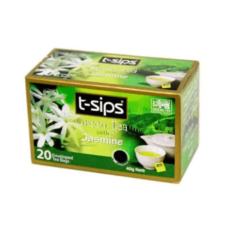 T Sips Green Tea With Jasmine 20 Tb Quickee Online Shopping In Sri Lanka