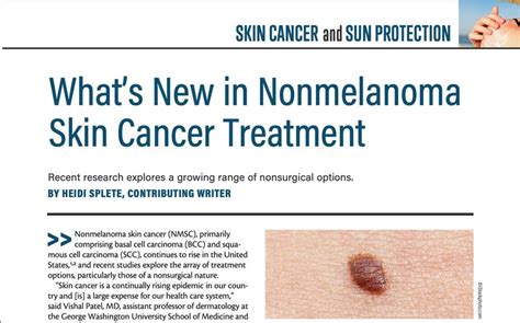 Practical Dermatology On Linkedin Whats New In Nonmelanoma Skin
