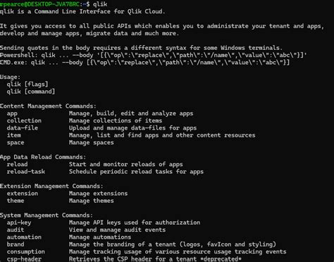 qlik cli qlik saas set up qlikcentral