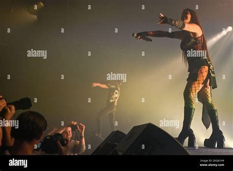 Sonya Tayurskaya And Ilya Prusikin Of Little Big A Russian Rave Band