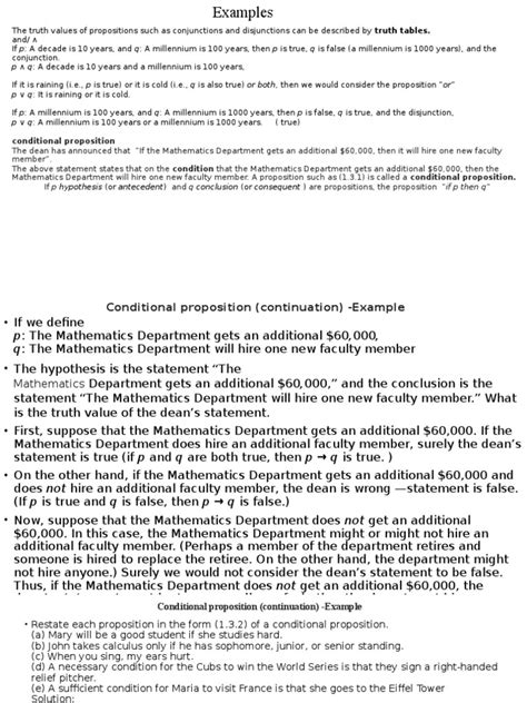 Examples Exercises Discrete Mathematics First Week December 2018 Pdf