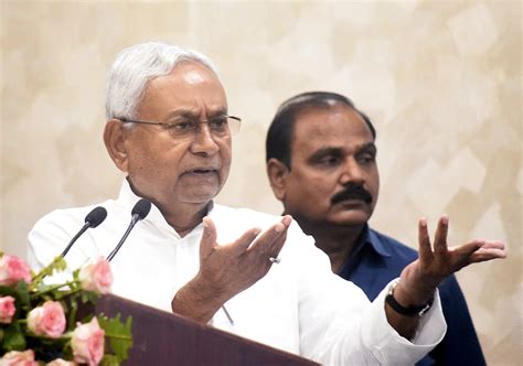 Prashant Kishor Asked Me To Merge Jdu With Congress Says Bihar Cm