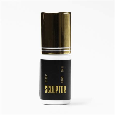 Клей для нарощування вій Gold час зчеплення 0 5 сек 10ml Sculptor