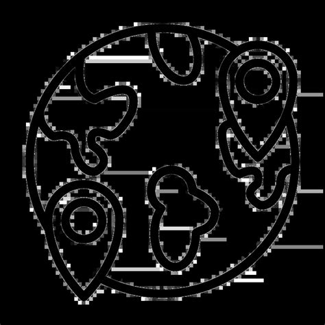 ภาพเวกเตอร์เส้นไอคอนทั่วโลก เทมเพลต แบบ Ai ดาวน์โหลดฟรี Pikbest