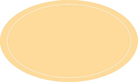 Green Color Oval Shape Sticker