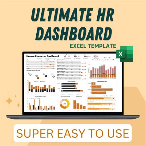 Ultimate Hr Dashboard Template Excel Templates Full Hr Employee