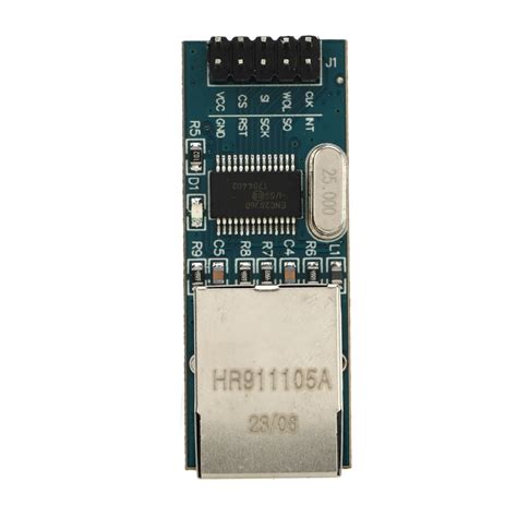 Módulo De Red Ethernet Enc28j60 Compatibilidad Módulo De Placa De