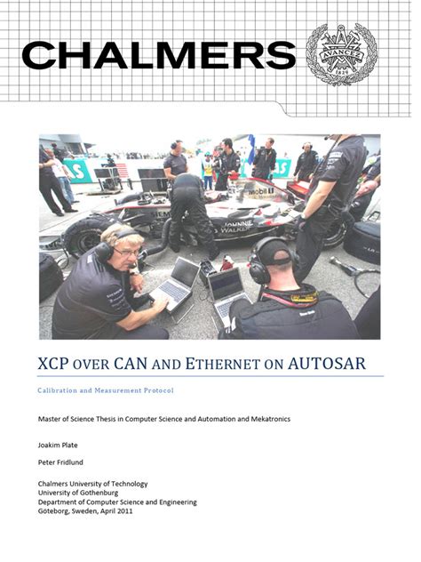 Xcp Can E Autosar Over And Thernet On Download Free Pdf Network