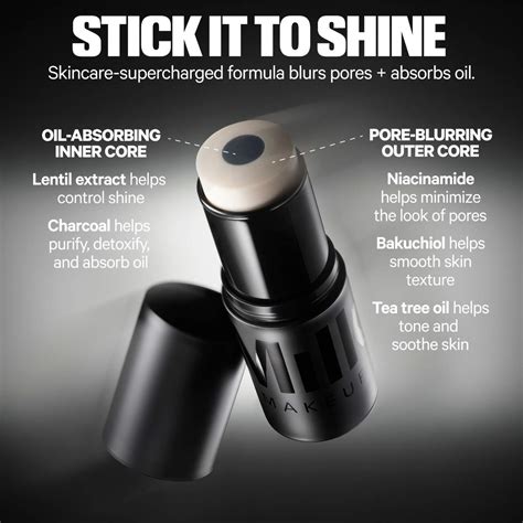 Milk Makeup Pore Eclipse Non Comedogenic Mattifying Blurring Primer Stick International Shipping