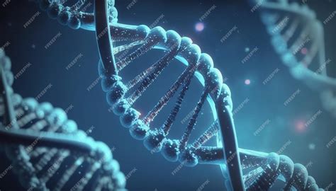 Premium Ai Image Dna Cell Illustration Generative Ai