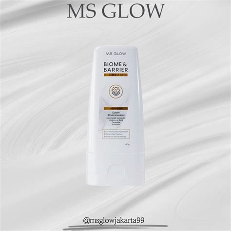 Jual MS GLOW Biome Barrier Cream Moisturizer Pelembab Wajah Skin