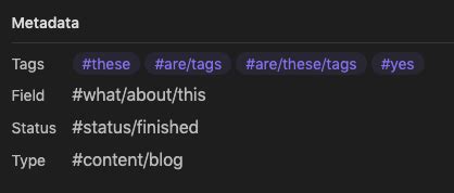 Tags Not Returning As Tag Form In Yaml Help Obsidian Forum