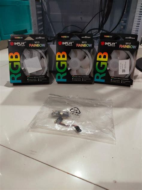 Inplay Meteor 03 Tempered Glass Pc Case With 3 Rgb Fan Computers