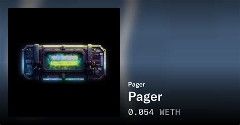 Pager Pager Opensea
