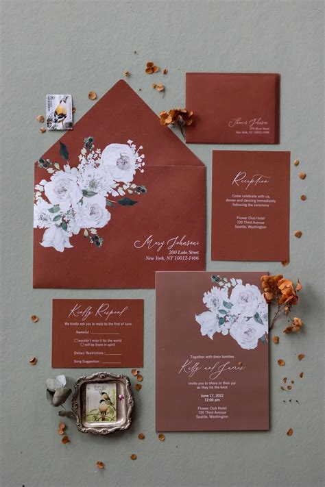 Elegant Glass Or Acrylic Sage Green Wedding Invitations With Custom