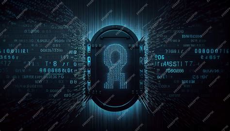 Premium Photo Abstract Cybersecurity Binary Code Big Data Technology