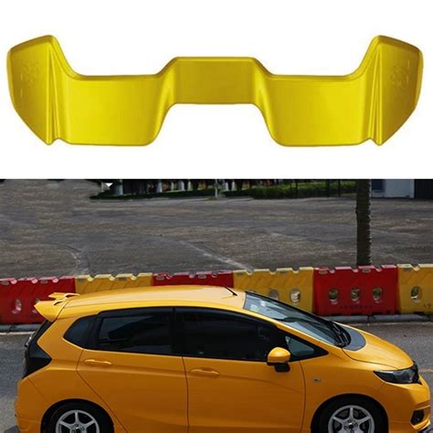 Car Rear Spoiler Wing Tailgate Lid Trunk Window Upper Roof Splitter