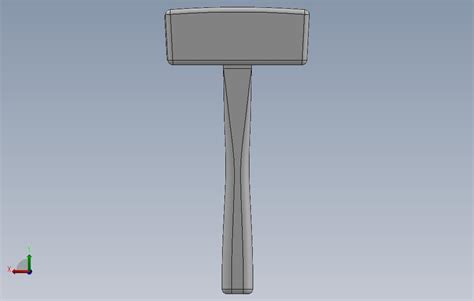 木槌 SOLIDWORKS 2011 模型图纸免费下载 懒石网