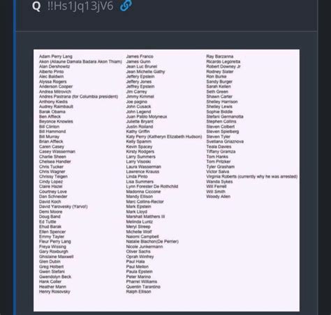 Publican la lista de famosos que habían sido clientes de Jeffrey