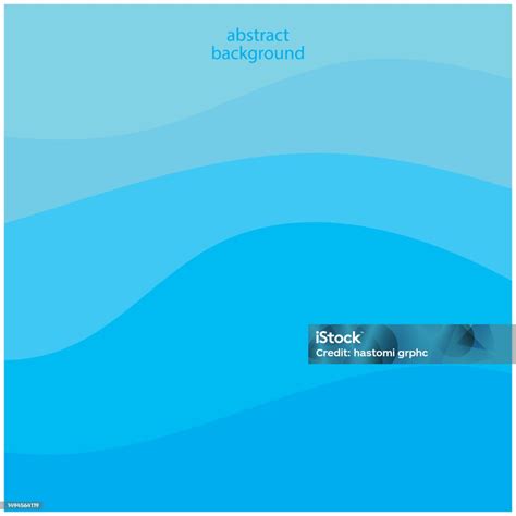 파란색 벡터 조합이 있는 추상적인 해변 파도 배경 디자인 책 표지 벽지 수영장 해양 호수에 대한 컨셉 디자인 0명에 대한 스톡 벡터 아트 및 기타 이미지 Istock