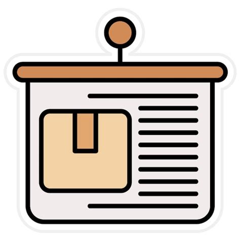 Premium Vector Product Presentation Icon Vector Image Can Be Used For