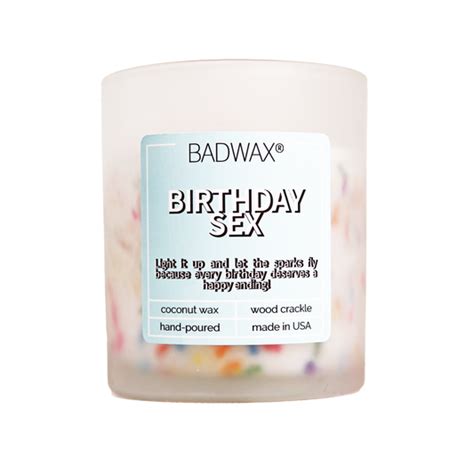 Birthday Cake Candles With Sprinkles Badwax®