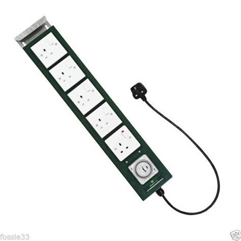 Green Power Hobby 5 Way Contactor Relay Timer Hydroponics Camgrow