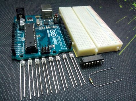 Arduino Với Ic 74hc595 — Điện Tử Ứng Dụng
