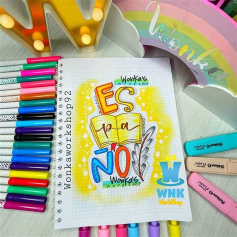 EspaÑol Cuadernos Creativos Formas De Marcar Cuadernos Decoraciones