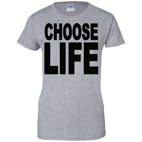 Choose Life Shirt Hoodie Tank Teedragons