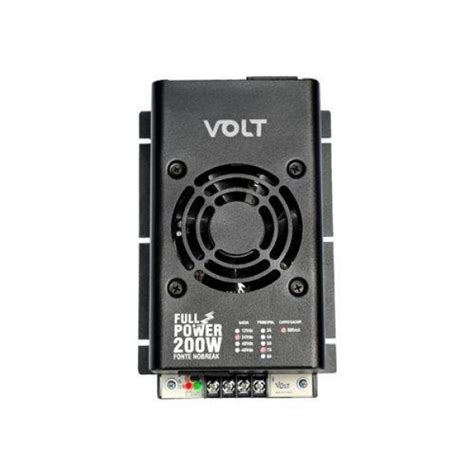 Fonte Nobreak Full Power 200w 12v 8a Volt Di Pauli Distribuidora